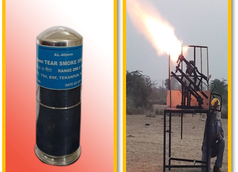 40 MM T S SHELL (250 MTRS) | Tear Smoke Unit (TSU)